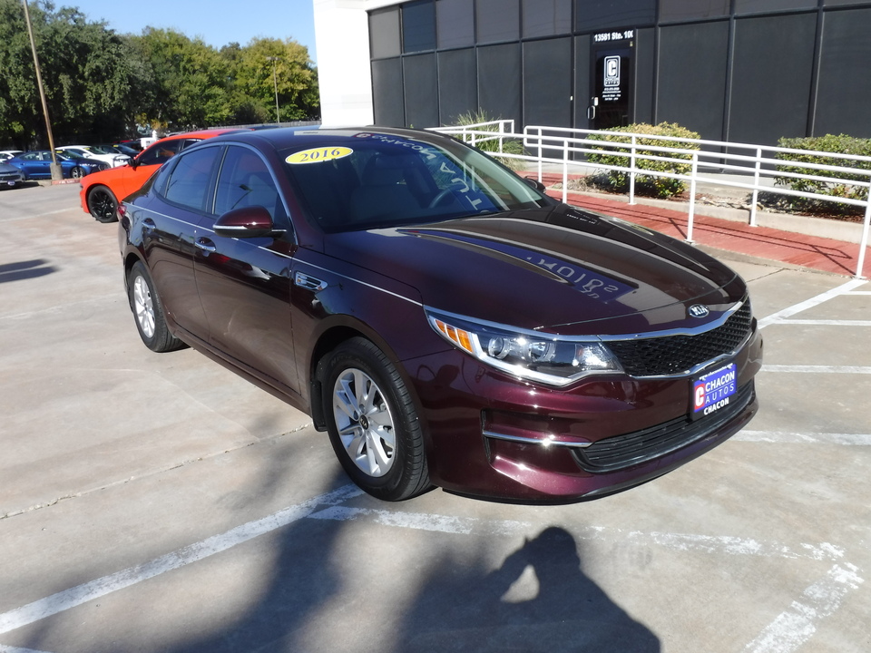 Used 2016 Kia Optima LX for Sale - Chacon Autos