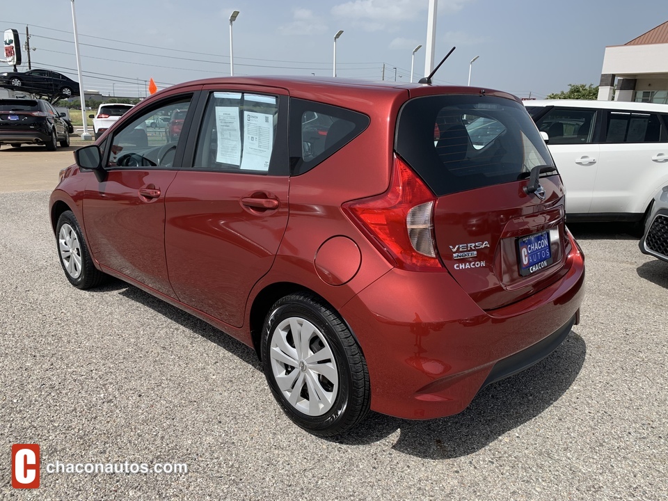 Used 2019 Nissan Versa Note in Tyler, TX ( F365615 ) | Chacon Autos