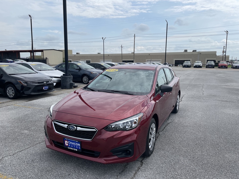Used 2018 Subaru Impreza in Grand Prairie, TX ( G705553 ) | Chacon Autos