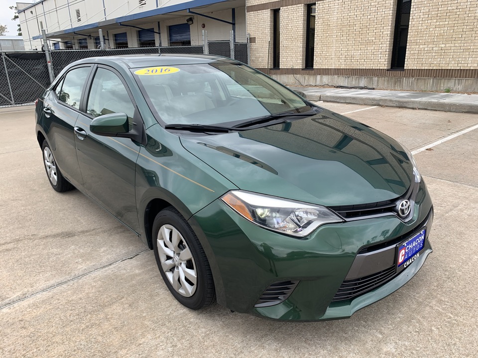 Used 2016 Toyota Corolla LE CVT for Sale - Chacon Autos