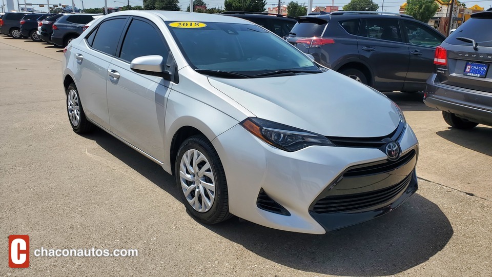 Used 2018 Toyota Corolla LE CVT for Sale - Chacon Autos